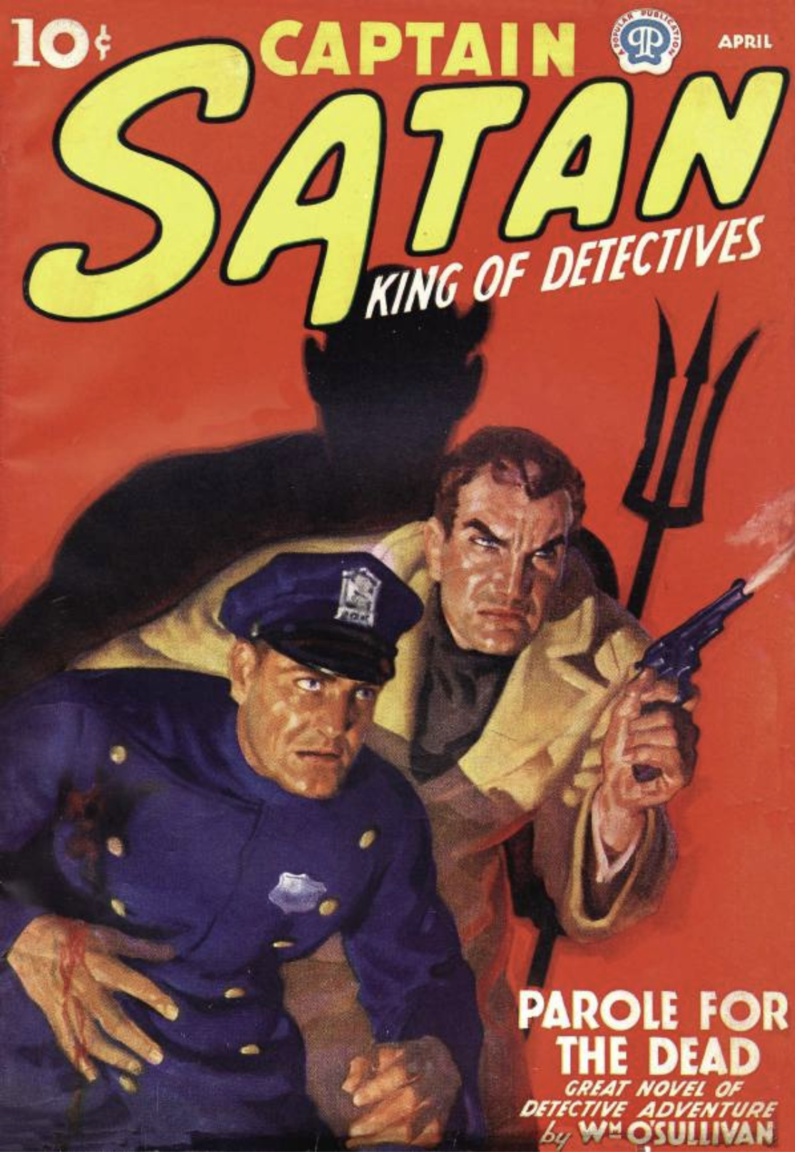 April 1938 issue ~ cover art by Malvin Singer – SMB Noir