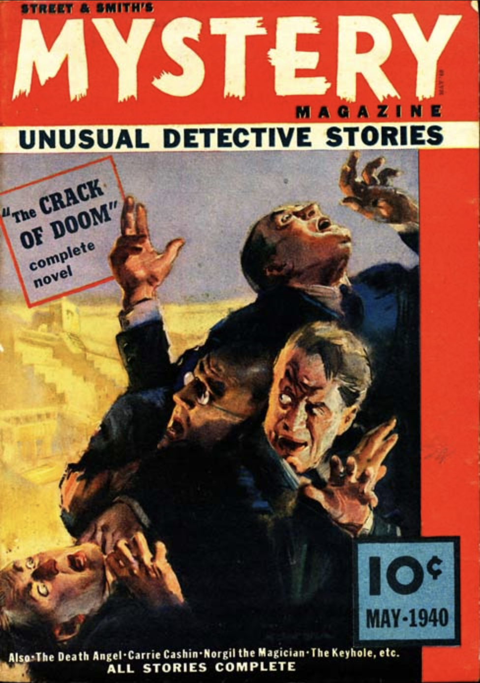 May 1940 issue ~ cover art by Modest Stein – SMB Noir