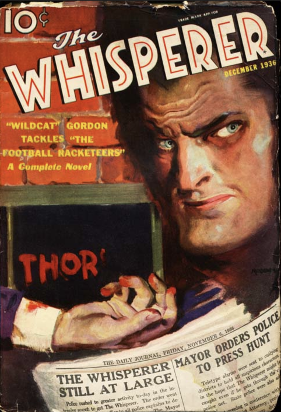December 1936 issue ~ cover art by Modest Stein – SMB Noir