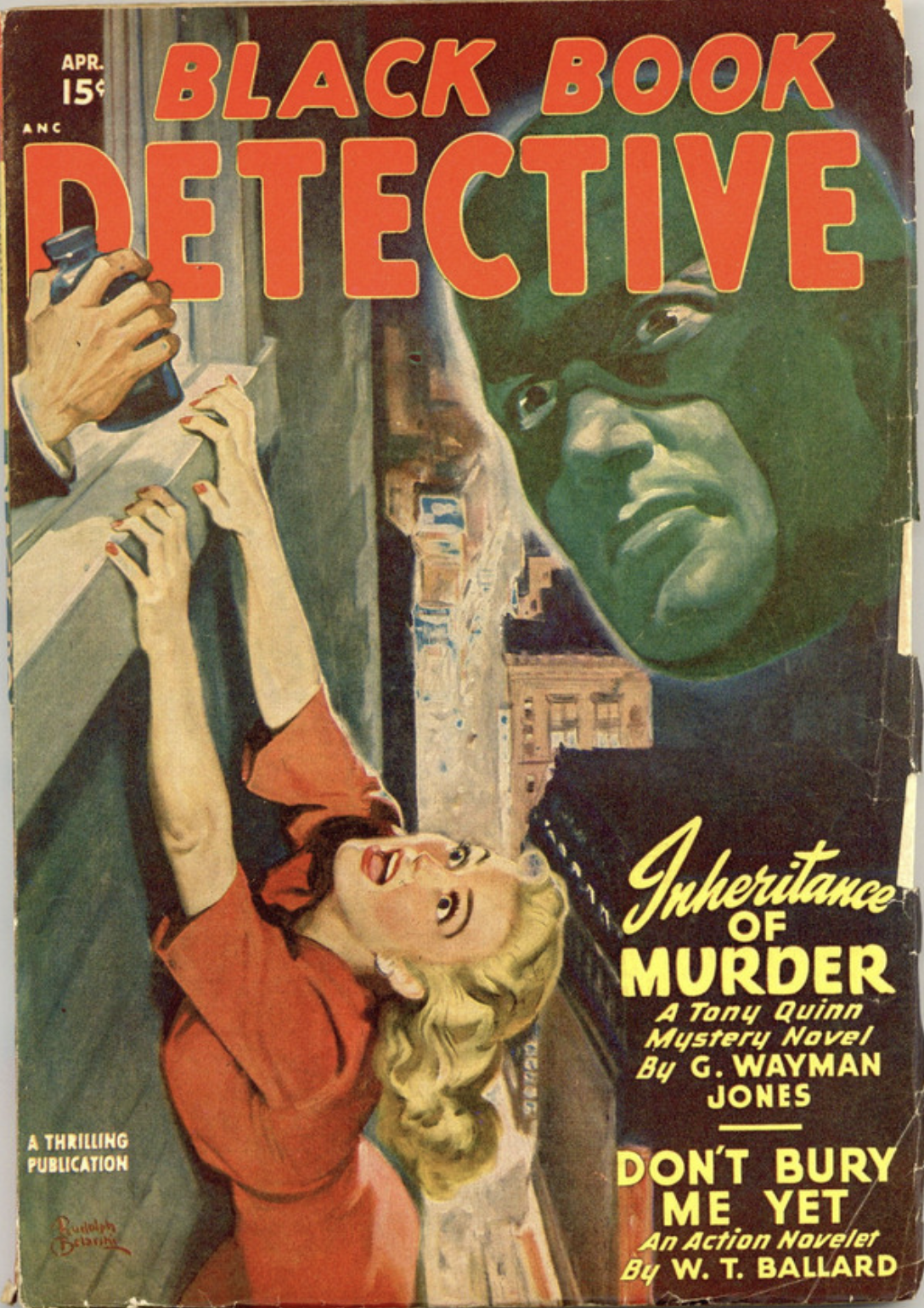 April 1948 issue ~ cover art by Rudolph Belarski – SMB Noir
