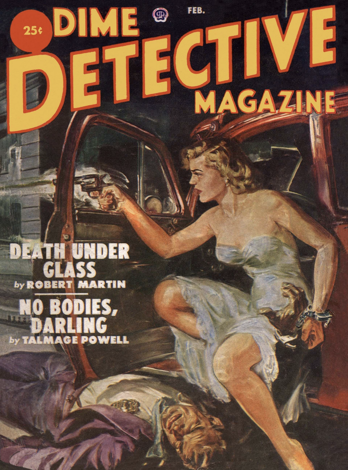 February 1952 issue ~ cover art by Norman Saunders – SMB Noir
