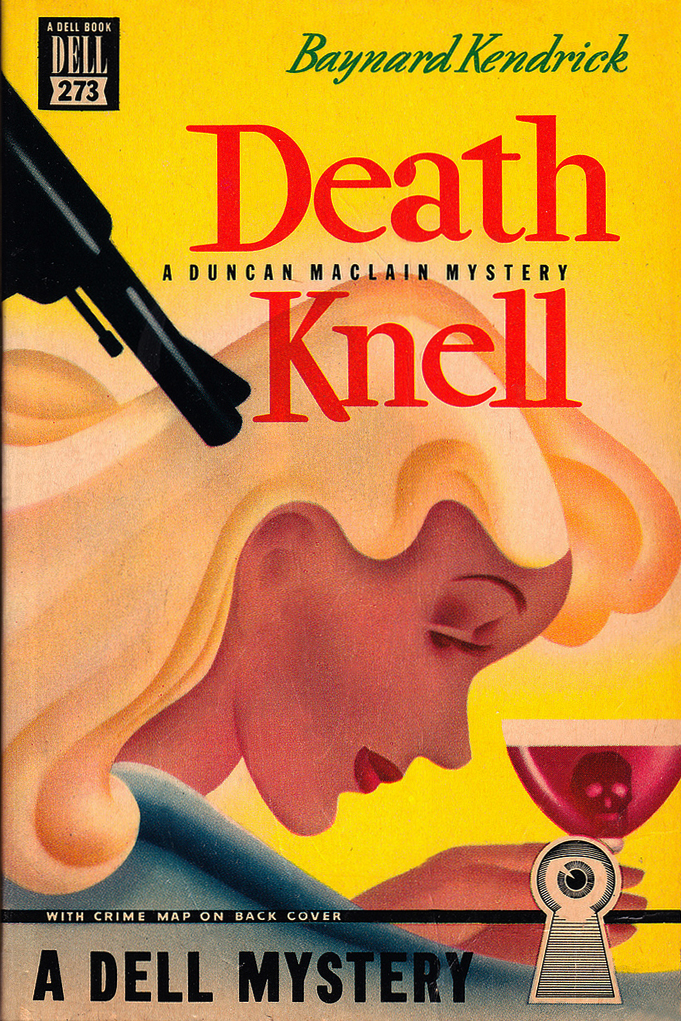 1949 Dell mapback – cover art by Gerald Gregg – SMB Noir