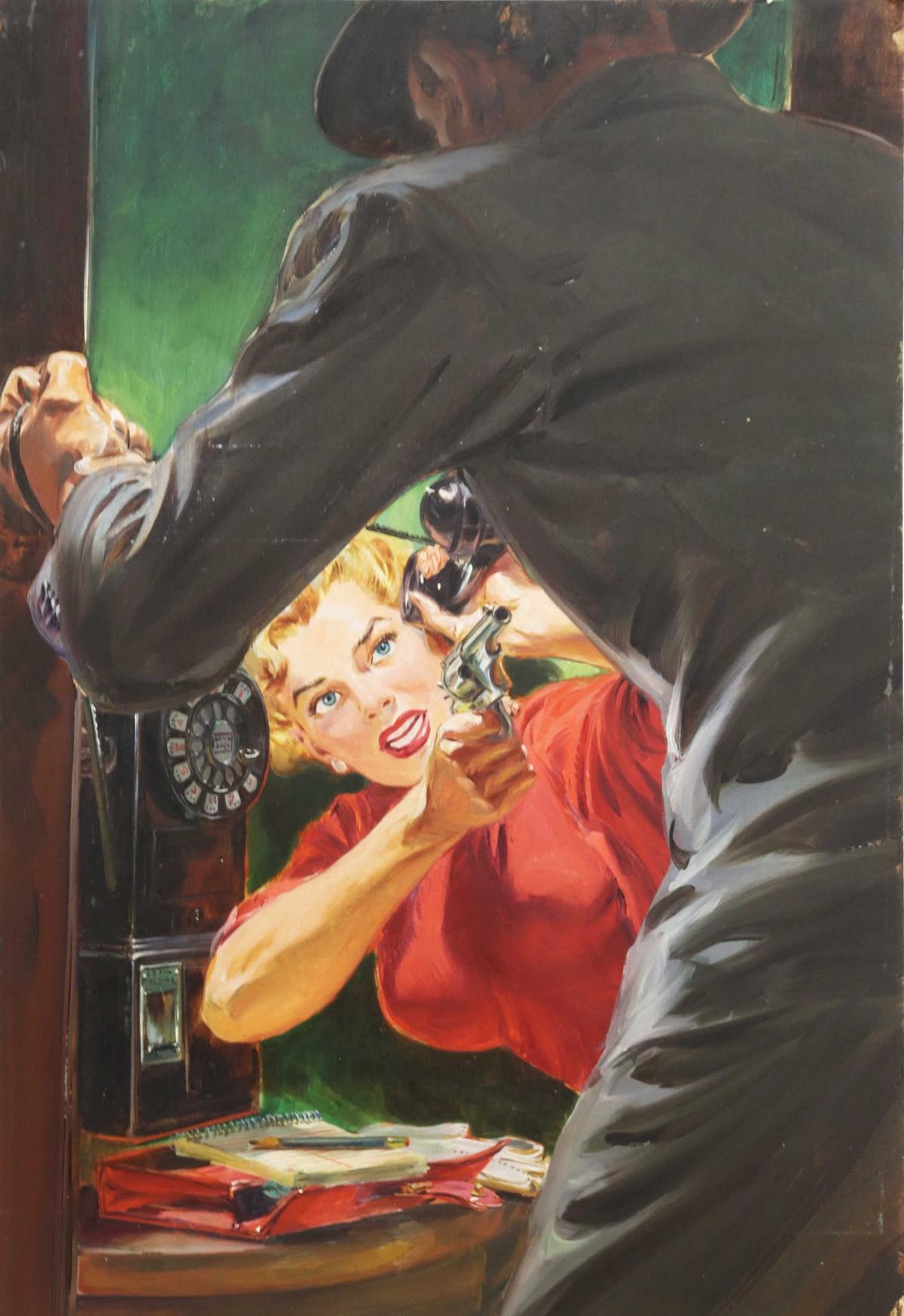 April 1952 issue ~ cover by Norman Saunders – SMB Noir