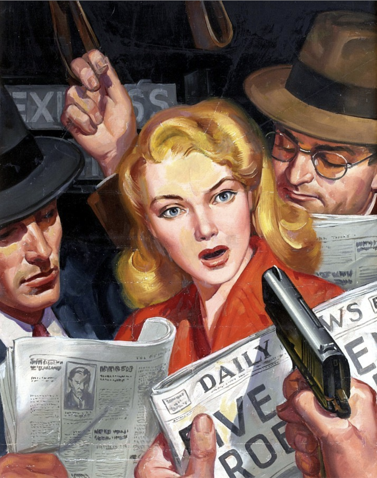 November 1941 issue ~ cover art by Rafael de Soto – SMB Noir