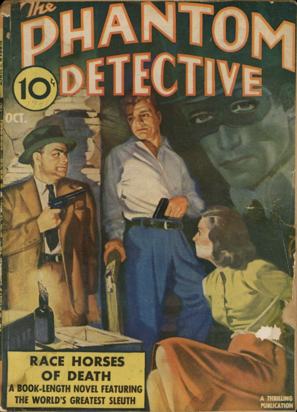 October 1941 issue ~ cover art by Rudolph Zirm – SMB Noir