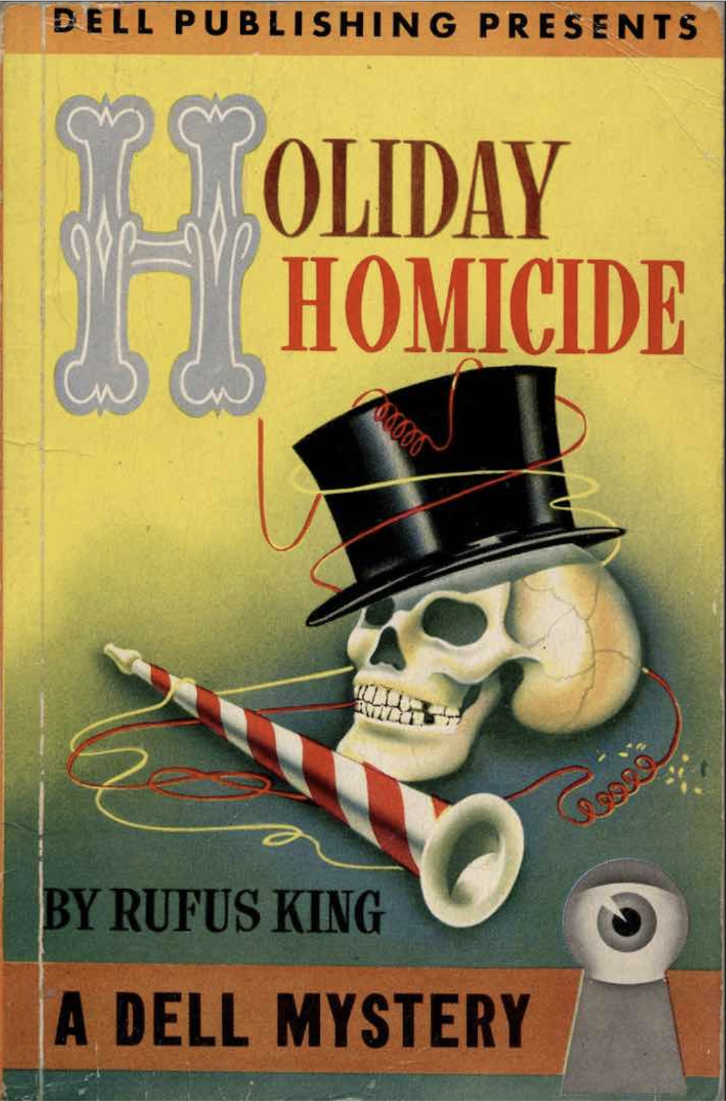 1943 Dell paperback reissue – cover art by Gerald Gregg – SMB Noir