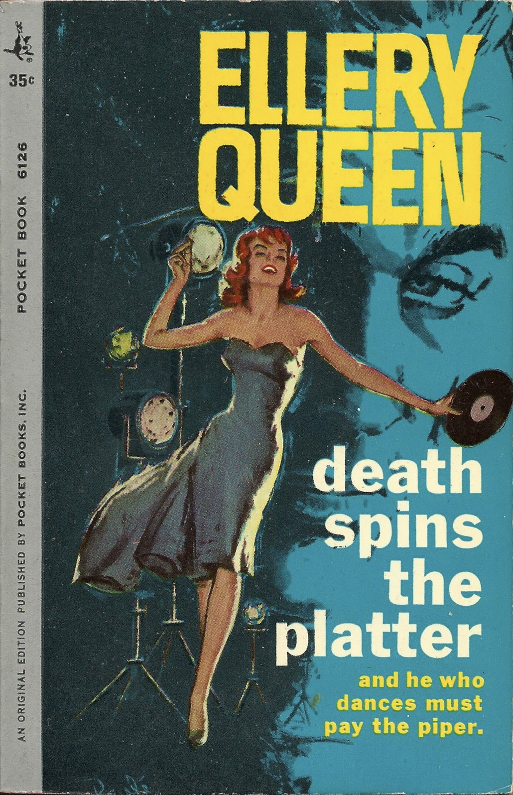 1962 Pocket paperback original – cover art by Al Brule – SMB Noir