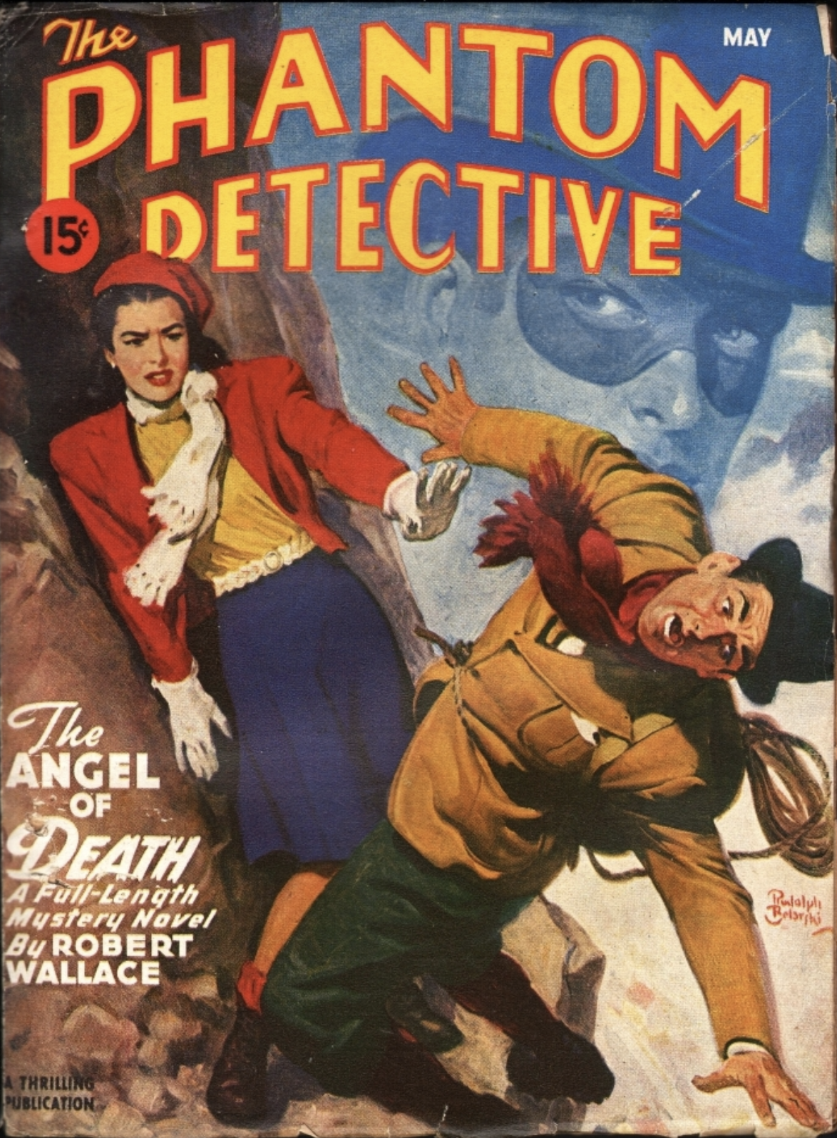 May 1947 issue ~ cover art by Rudolph Belarski – SMB Noir