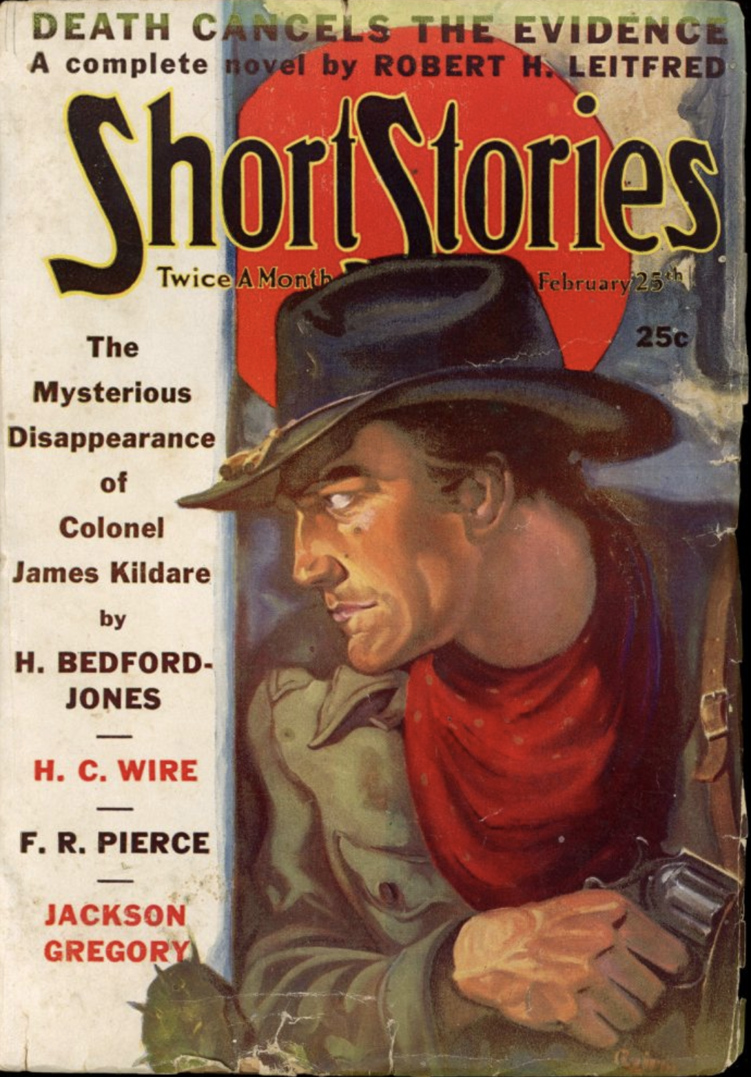 February 25, 1938 issue ~ cover art by Rudolph W. Zirm – SMB Noir